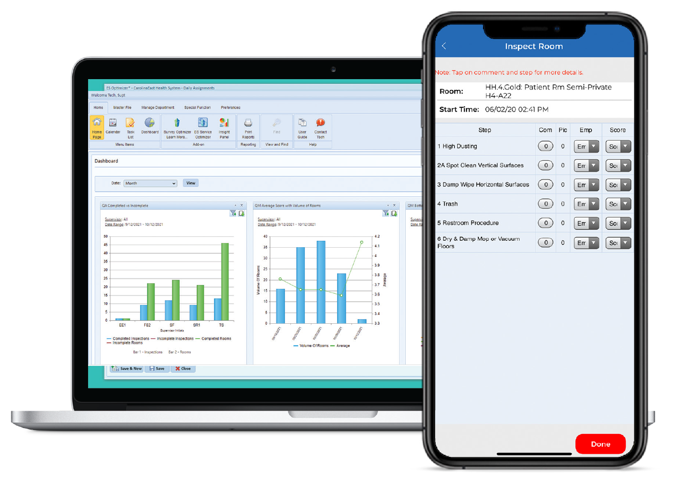Training & QA | EVS Staffing | Smart Facility Software