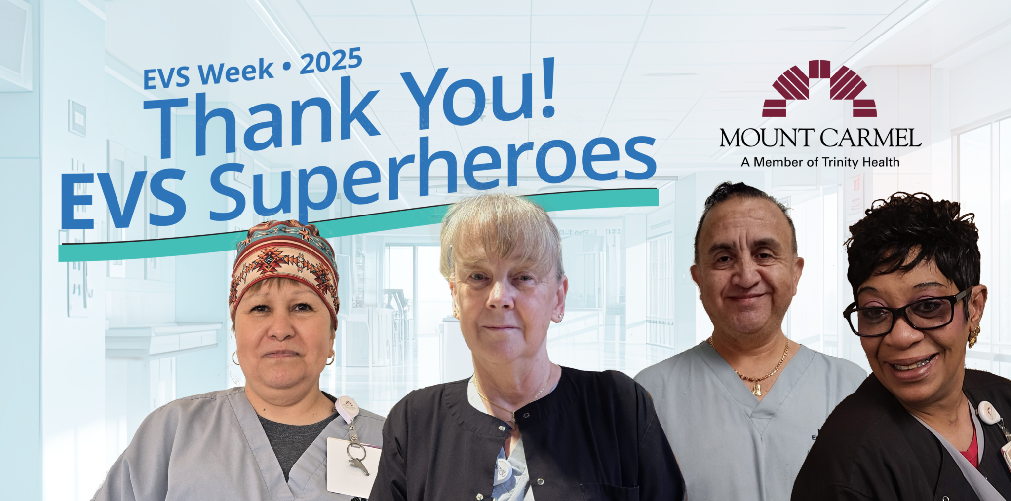 There are EVS Superheroes at Trinity Health's Mount Carmel Health ...